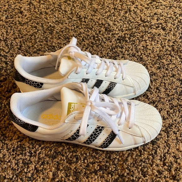 adidas | Shoes | Snakeskin Shell Toe Adidas | Poshmark
